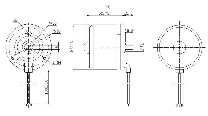 800W Outrunner Brushless Motor For Garden Machines, 36V Electric Tool Motor